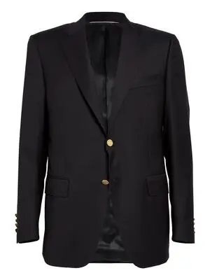 CANALI Wool Single-breasted Suit Jacket