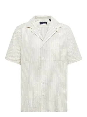 LARDINI Cotton Shirt - Beige