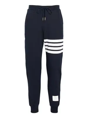 Thom Browne Four-stripe Sweatpants - Navy