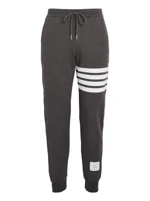 Thom Browne Four-stripe Sweatpants - Grey