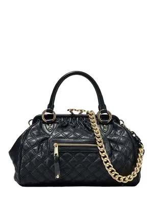 Marc Jacobs The Stam Medium Shoulder Bag Black