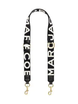 Marc Jacobs Logo-print Strap - Black
