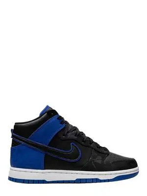 Nike Dunk High Se Camo Royal Sneakers - Black