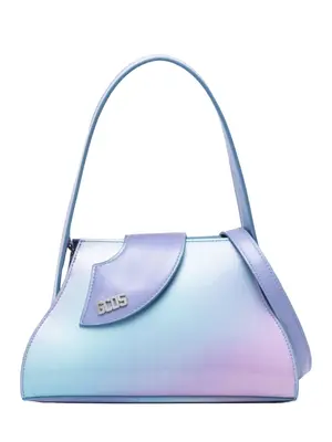 Gcds Small Holographic Tote Bag - Blue