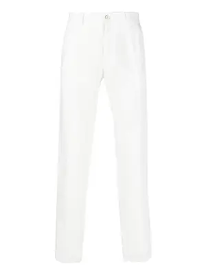 Dolce & Gabbana Mid-rise Tailored Trousers - White