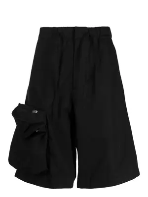 OAMC Cargo Cotton Shorts - Black
