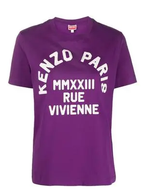 Kenzo Logo-print T-shirt - Purple