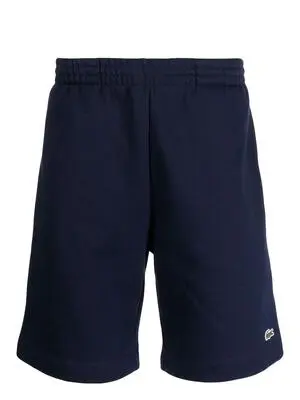 Lacoste Logo-patch Track Shorts - Blue