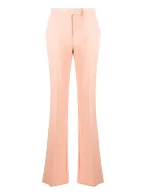 TWINSET Pleated Flared Trousers - Orange