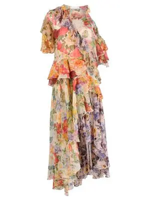 ZIMMERMANN Wonderland Floral-Print Dress