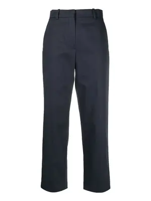 Kenzo Cropped Tailored Trousers - Blue