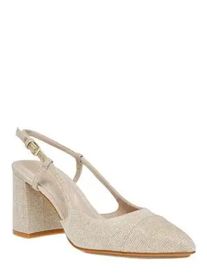 Anne Klein Brinlee Pointed Toe Pump - Platinum