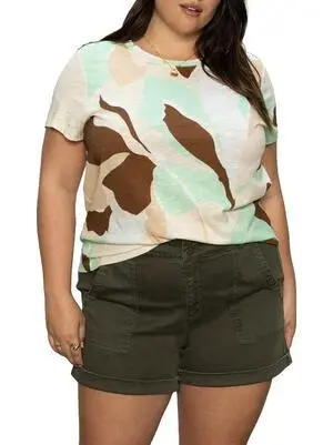 Sanctuary Sanctuary Slubbed Crewneck T-shirt Mint