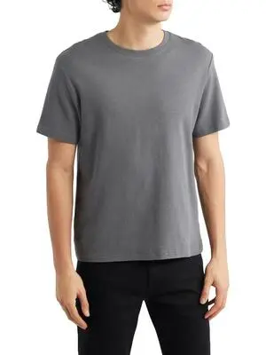 FRAME Duo Fold Cotton T-shirt - Slate Blue