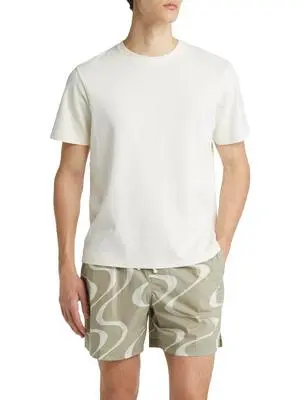 FRAME Duo Fold Cotton T-shirt White Sand