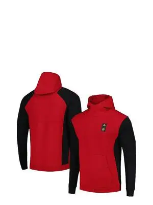 Adidas Atlanta United Fc 2023 Player Travel Pullover Hoodie By - Red