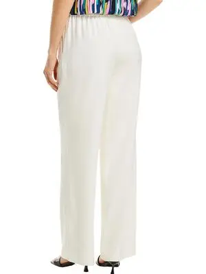 Lafayette 148 New York Perry Wide Leg Pants - Cloud