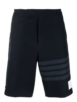 Thom Browne 4-bar Striped Shorts - Blue