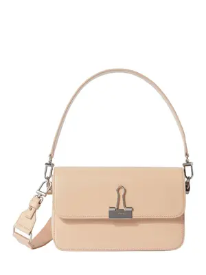 Off-White Binder Shoulder Bag - Neutrals