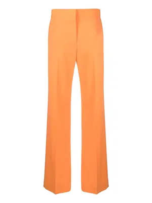 MSGM Straight-leg Trousers - Orange