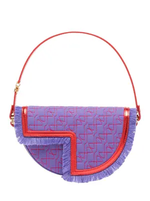 Patou X Sita Le Petit Shoulder Bag - Purple