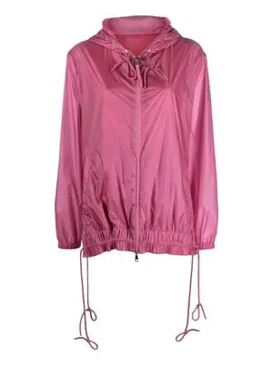 Moncler Hooded Rain Jacket - Pink
