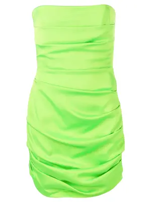 Alex Perry Colten Strapless Minidress - Green