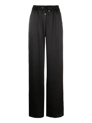 Herno High-waisted Palazzo Pants - Black