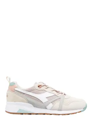 DIADORA Panelled Low-top Sneakers - Neutrals