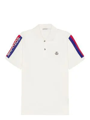 Moncler Polo - White