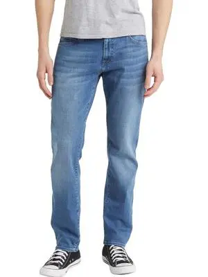 MAVI Marcus Slim Straight Leg Jeans - Mid Brushed Williamsburg