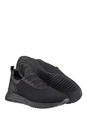 Stefano Ricci Calfskin Leather Sneakers Black