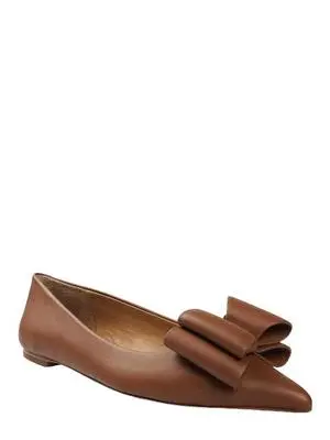 ZIGI ZIGI Bibiana Flat Tan Leather