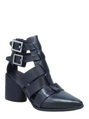 A.S.98 A.S.98 Evie Strappy Leather Bootie Black