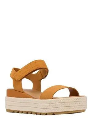Sorel SOREL Cameron Flatform Sandal Canyon Gold/ Gum