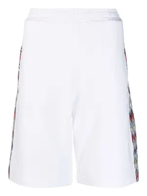 Missoni Zigzag-detail Knee-length Shorts - White