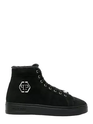 Philipp Plein Hexagon High-top Sneakers - Black