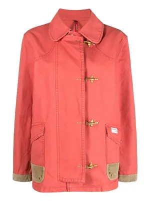 FAY Cotton Shirt Jacket - Pink