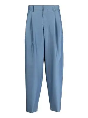 Kolor Tapered-leg Suit Trousers - Blue
