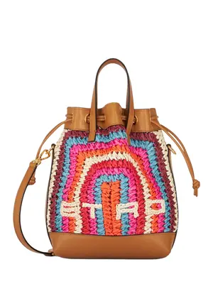 ETRO ETRO Crochet Logo-Detail Tote Bag
