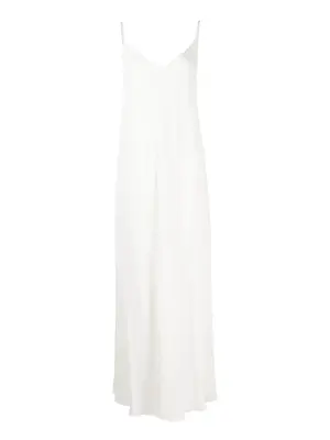 Voz Thin-strap Slip Dress - White