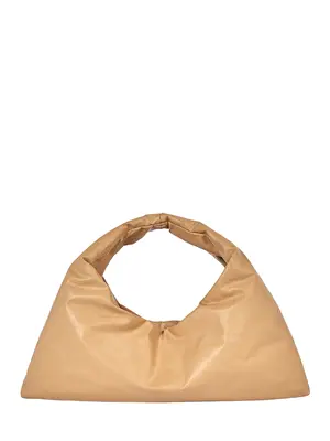 KASSL EDITIONS Anchor Small Faux-leather Shoulder Bag - Latte