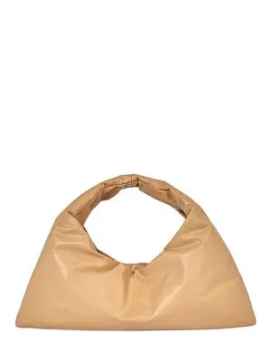 KASSL EDITIONS Anchor Small Faux-leather Shoulder Bag - Latte
