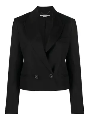 Stella McCartney Double-breasted Blazer - Black