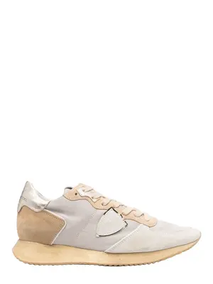 Philippe Model Suede Low-top Sneakers - Neutrals