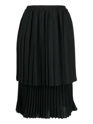 MAISON MARGIELA MM6 Maison Margiela Knee-Length Pleated Skirt