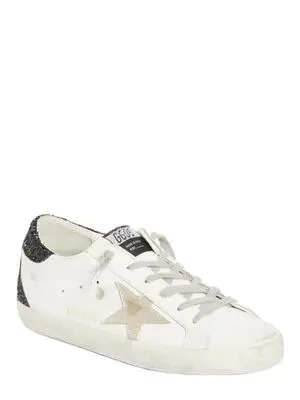 GOLDEN GOOSE Super-star Low-top Sneakers - White/gold/black