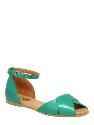 Miz Mooz Kendria Ankle Strap Sandal - Emerald