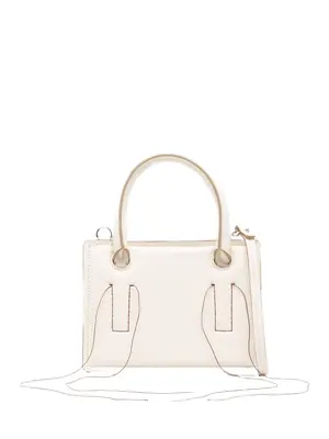 DENTRO Mini Otto Tote Bag - White