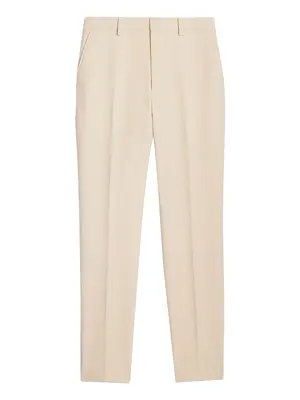 Ami High-waist Tailored Trousers - Neutrals